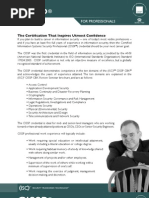 CIISec Guidance Notes For Associate & Full Members | PDF | Creative ...