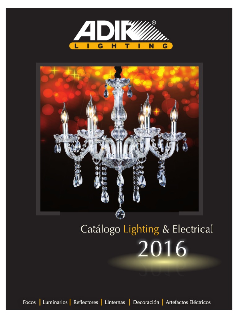 Catalogo Adir | PDF | Diodo emisor de luz | Electrodinámica