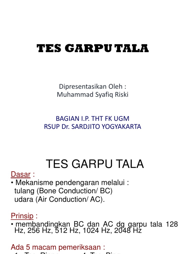 Tes Garpu Tala | PDF