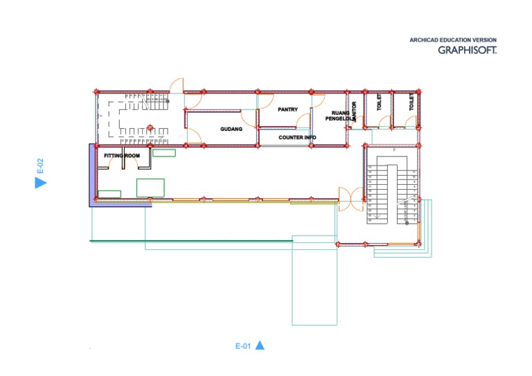 Floor plan layout for a retail store with labeled rooms and dimensions ...