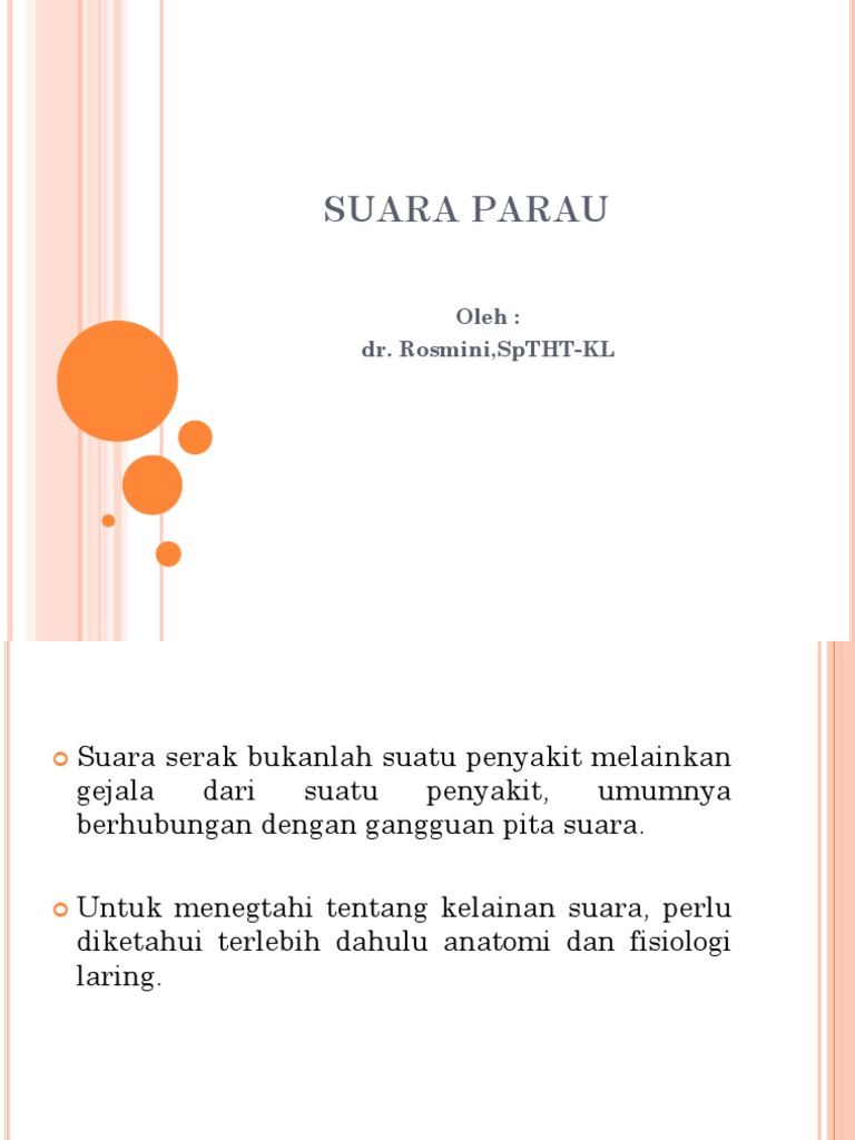 Suara Parau | PDF