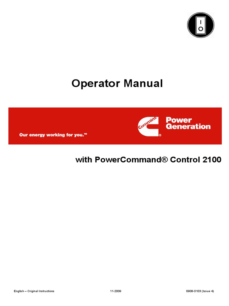 Operartor Manual Pcc2100 | PDF | Power Supply | Alternating Current Operartor Manual Pcc2100 | PDF | Power Supply | Alternating Current