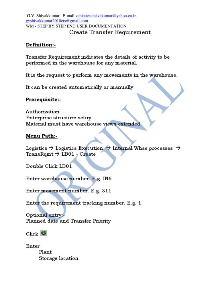 Warehouse Management Process Cycle | PDF | Warehouse | Logistics