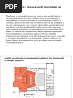 Partes de un Teatro Moderno | PDF | Teatro | Las artes escénicas