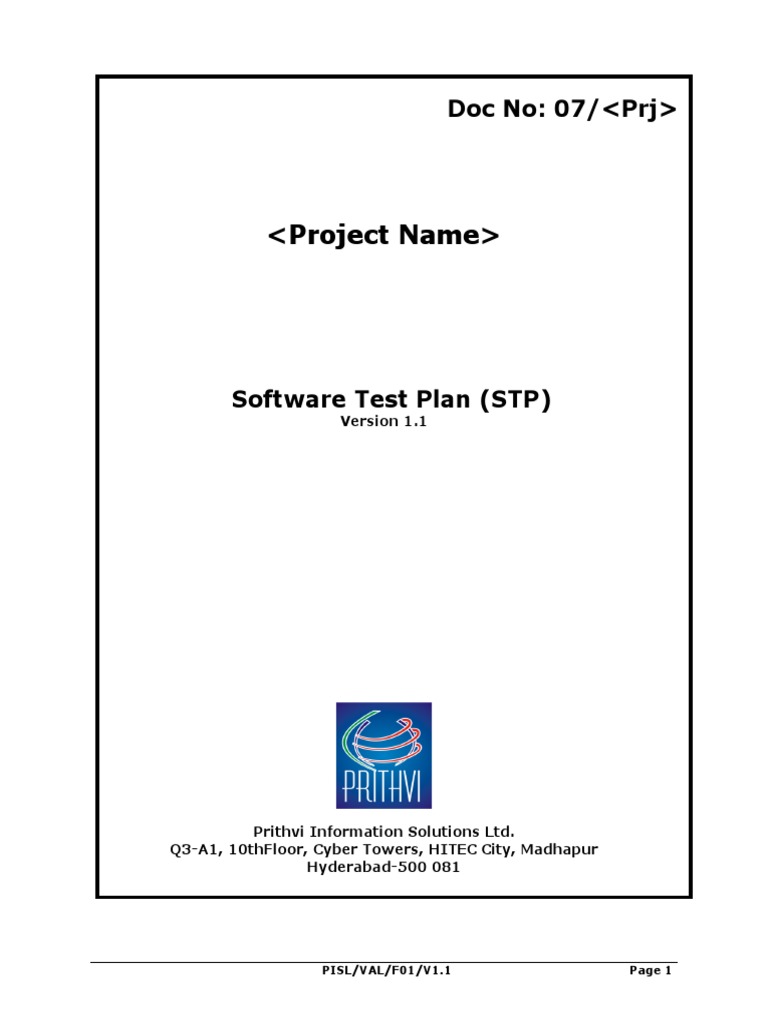 Software Test Plan | PDF | Software Testing | Digital Technology