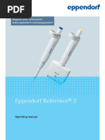 Eppendorf Reference Pipette Manual | PDF