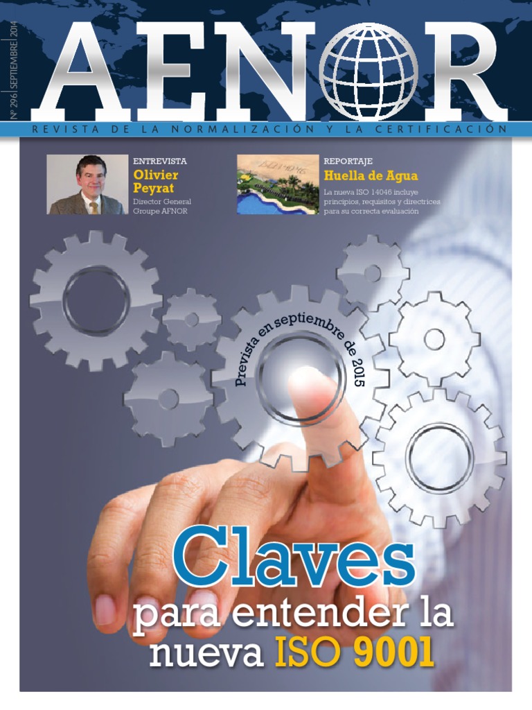 Aenor Iso 9001 2015 PDF | PDF | Organización internacional para la ...