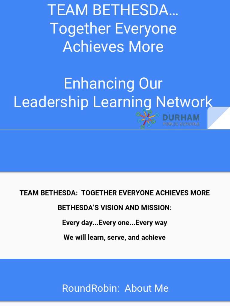 PPT | PDF | Team Building | Teachers