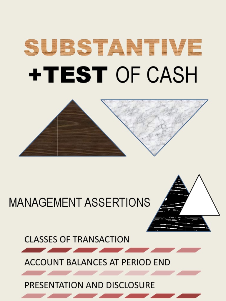 Substantive Test of Cash | PDF | Overdraft | Banks
