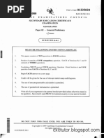 CXC Geography Maps | PDF | Geography