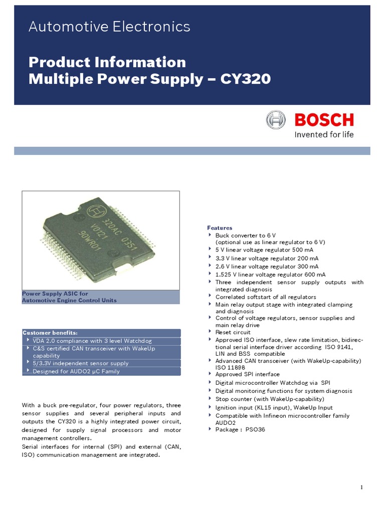 CY320 Product Info | PDF | Power Supply | Relay