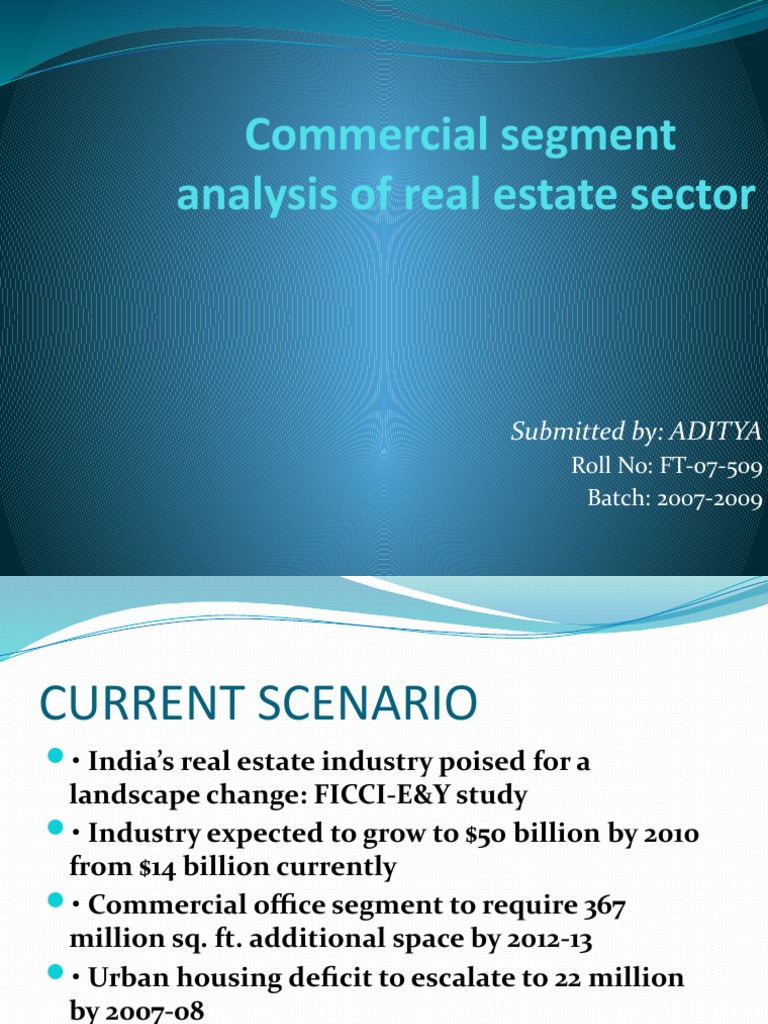 Real Estate Sector Analysis | PDF | Economies | Real Estate Investment ...