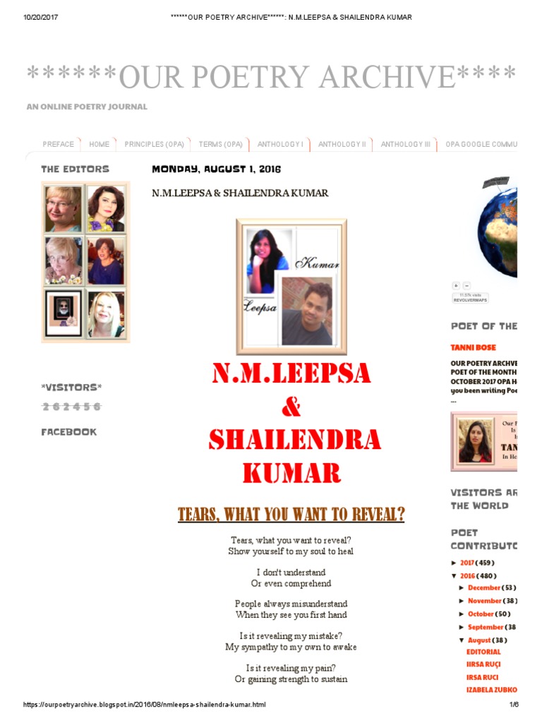 My Three Duet Poems Our Poetry Archive N.M | PDF | Poetry | Religion ...