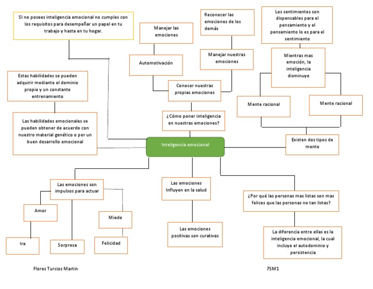 Mapa Goleman | PDF | Inteligencia emocional | Las emociones