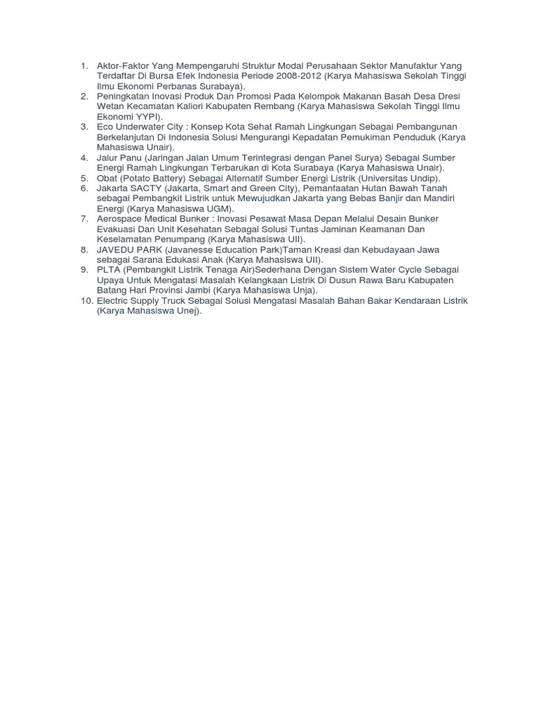 CONTOH PKM AI Naning | PDF