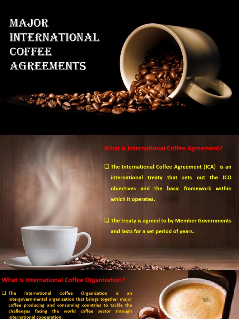 Major International Coffee Agreements | PDF | Economies