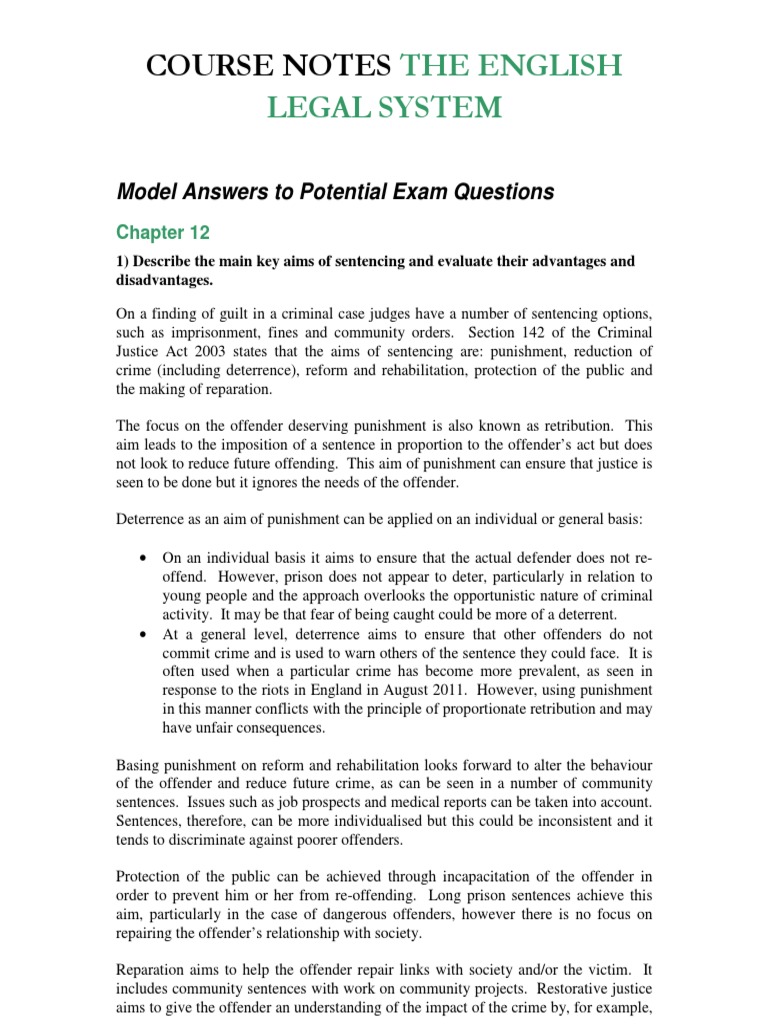 Ma Els 12 PDF | PDF | Deterrence (Legal) | Punishments