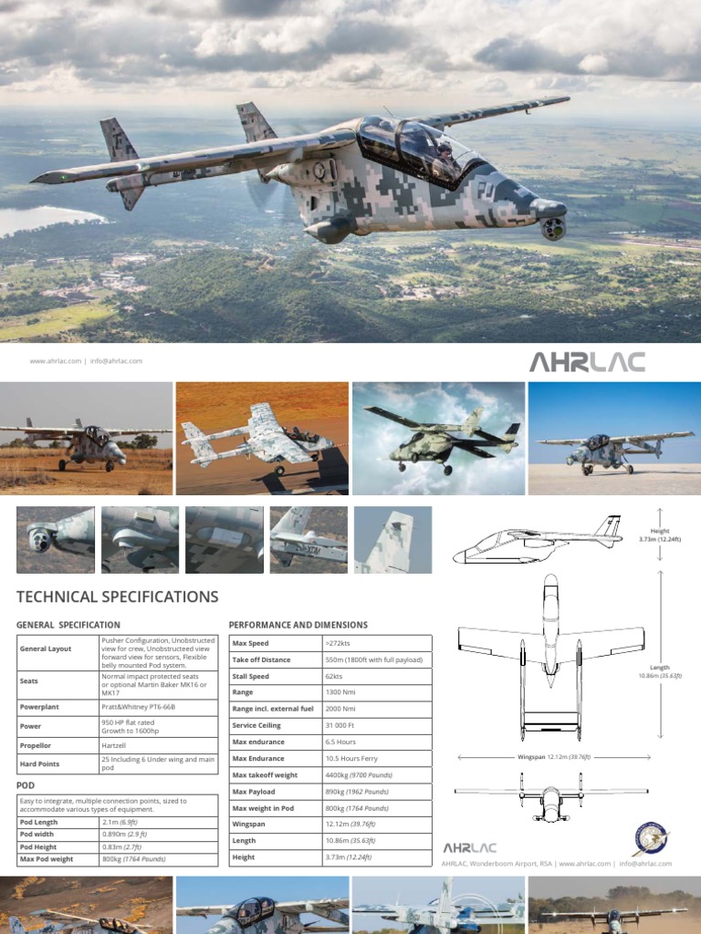 AHRLAC | PDF | Signals Intelligence | Aircraft