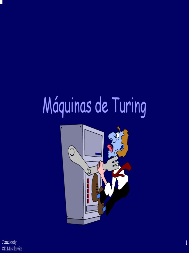 Maquina de Turing PDF | PDF | Teoría de la complejidad computacional ...