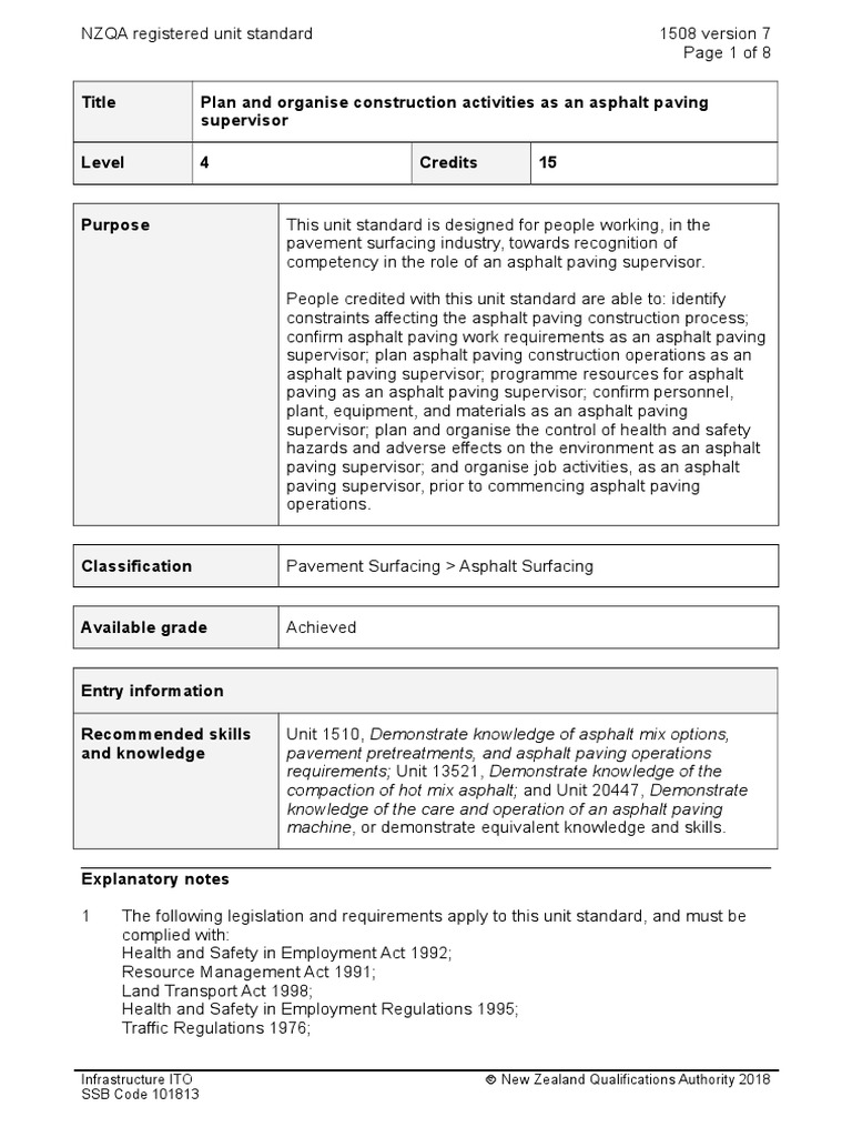 1508 | PDF | Road Surface | Specification (Technical Standard)