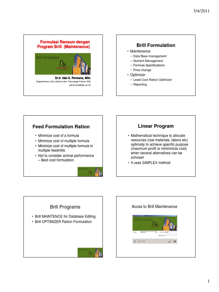Brill Software Manual | PDF | Information Technology Management ...