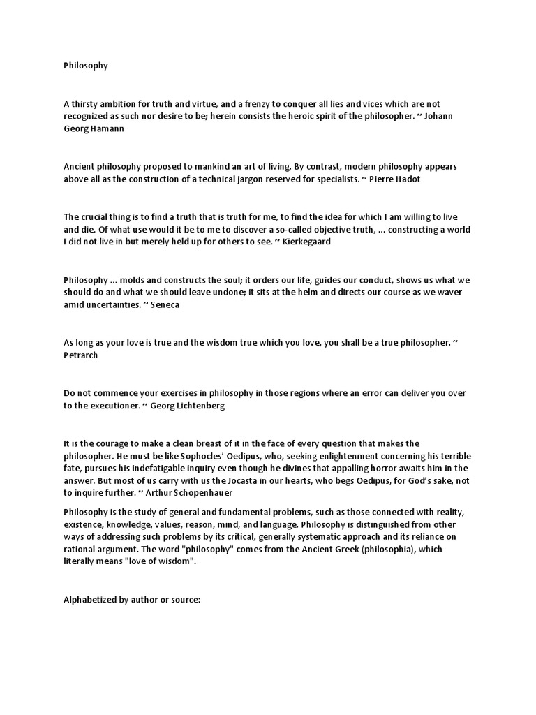 Philosophy | PDF | Søren Kierkegaard | Truth