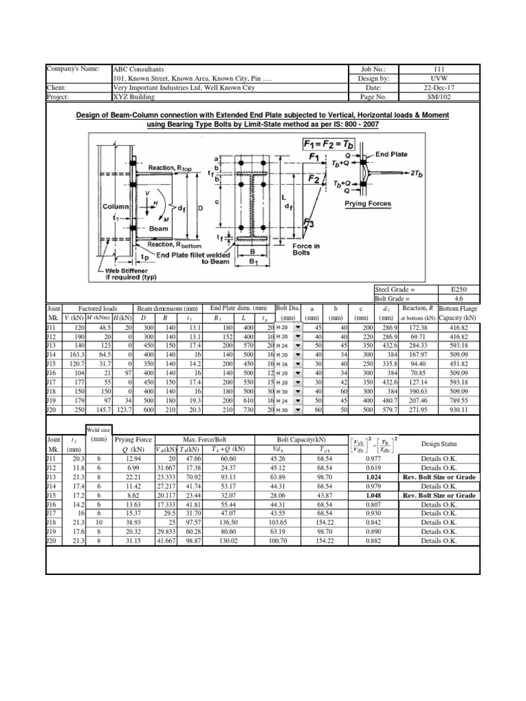Bolted Connections | PDF | Structural Engineering | Mechanical Engineering