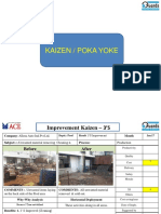 KAIZEN Format - Sample | PDF