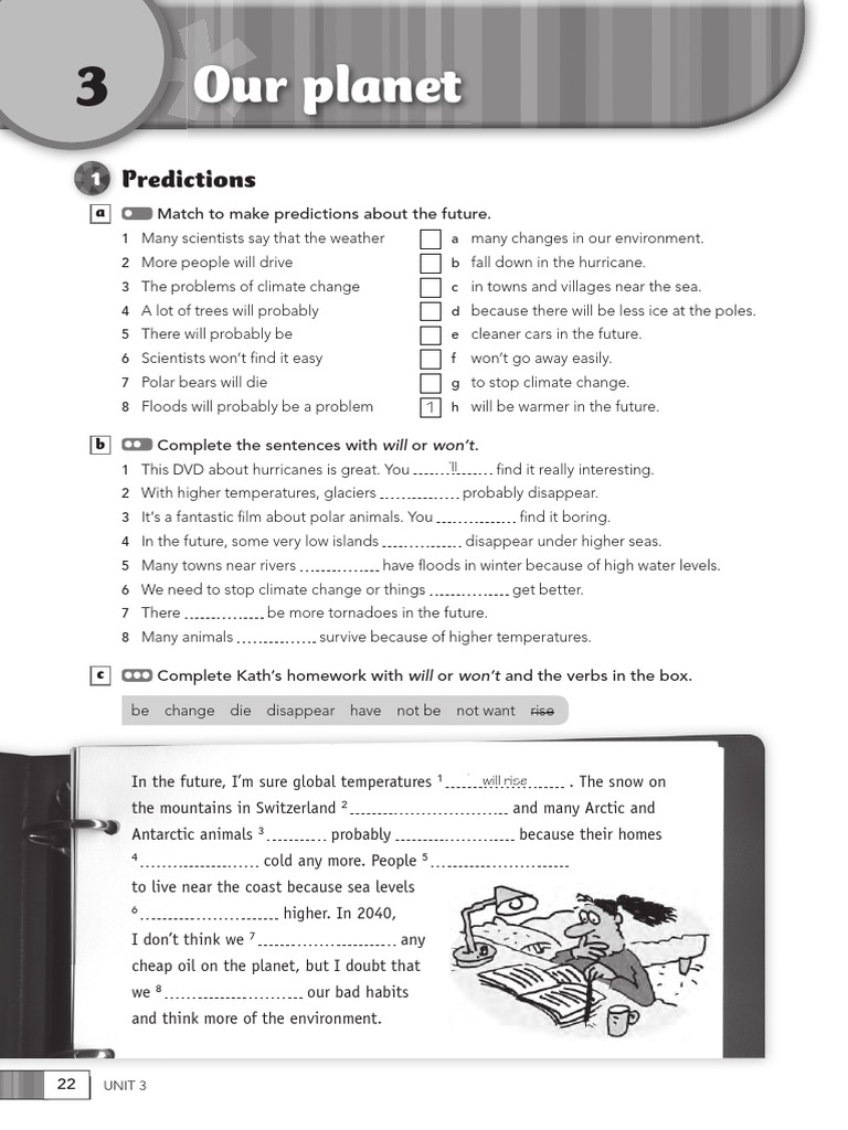 Workbook Unit 3 Environment | PDF | Coral | Sea