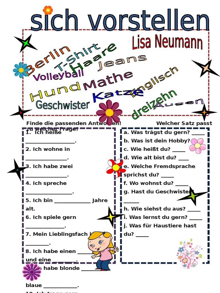 Sich-Vorstellen 56621 | PDF