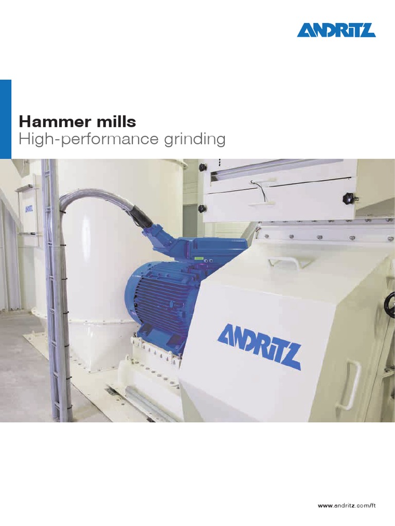 FB Hammermill en Data | PDF | Mill (Grinding) | Nature