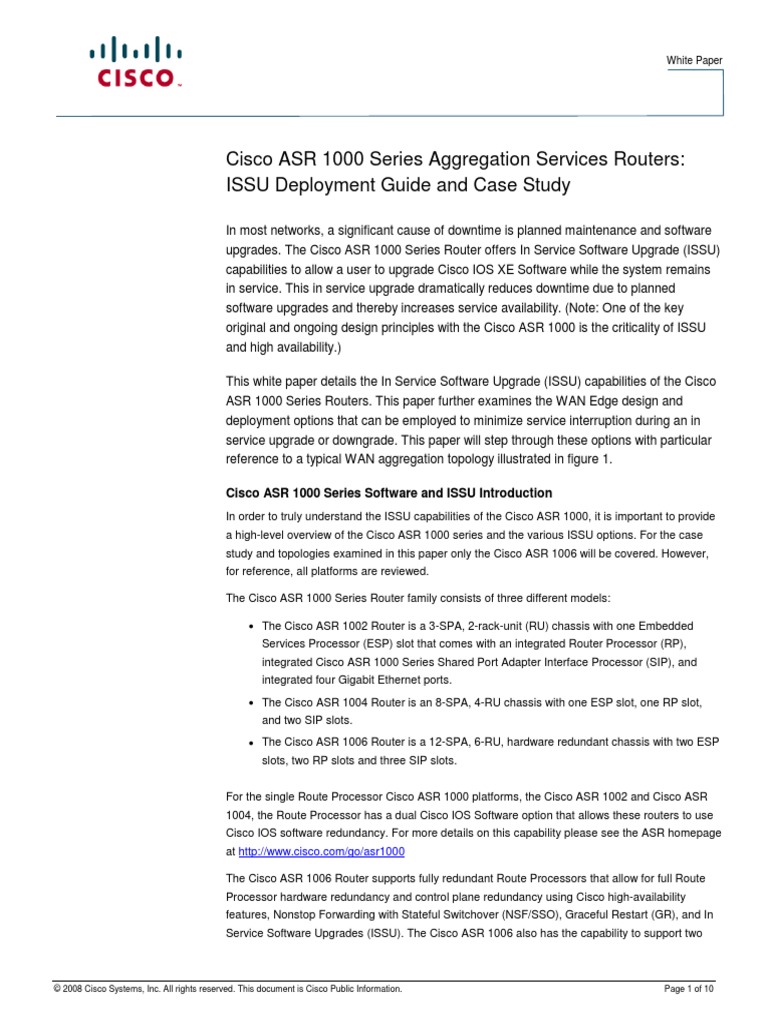 Asr Issu PDF | PDF | Router (Computing) | Wavelength Division Multiplexing