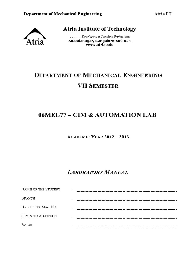 06mel77 - Cim - Auto | PDF | Cartesian Coordinate System | Numerical ...