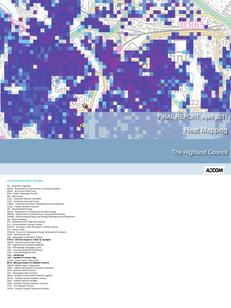Heat Map Report | PDF | Renewable Energy | Waste