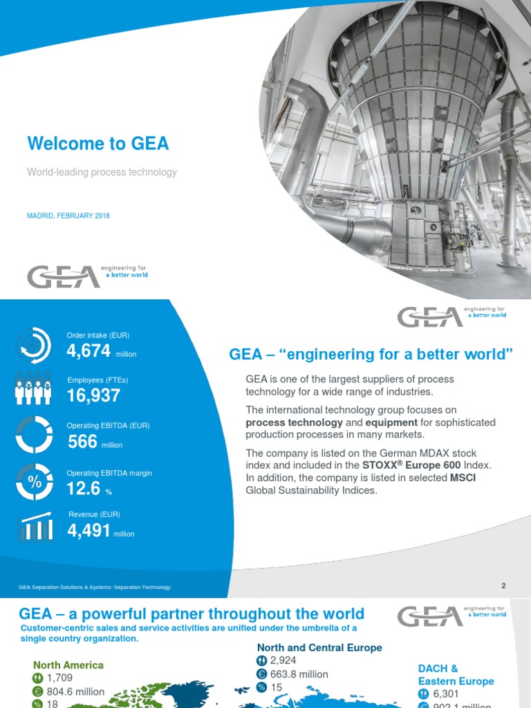 Welcome To GEA: World-Leading Process Technology | PDF | Natural Gas ...