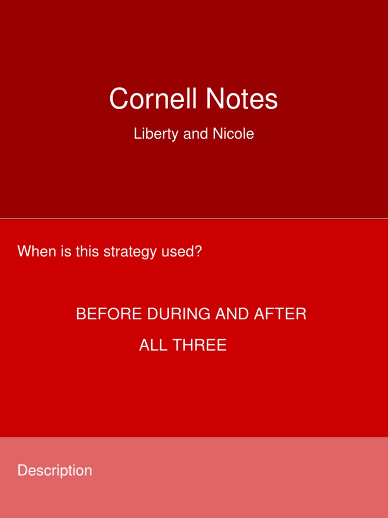 Note Taking Presentation | PDF