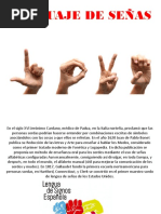 Abecedario Lengua de Señas Colombiana LSC | PDF
