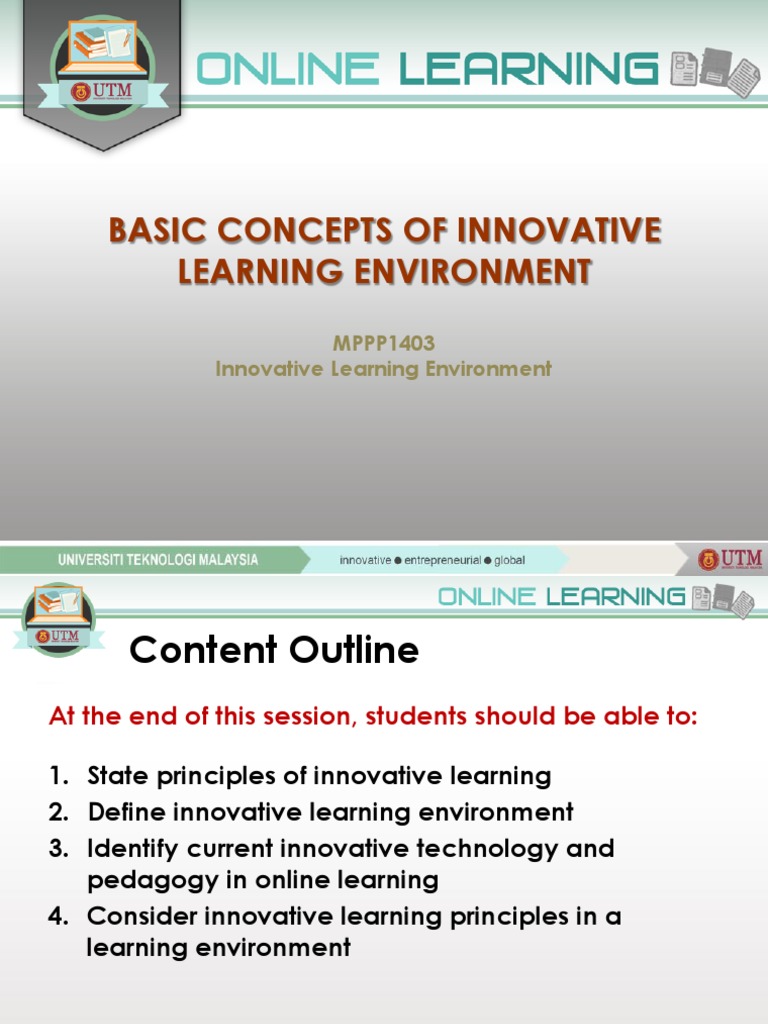 E - Week 1 - Basic Concepts of Ile 2018 | PDF | Educational Technology ...