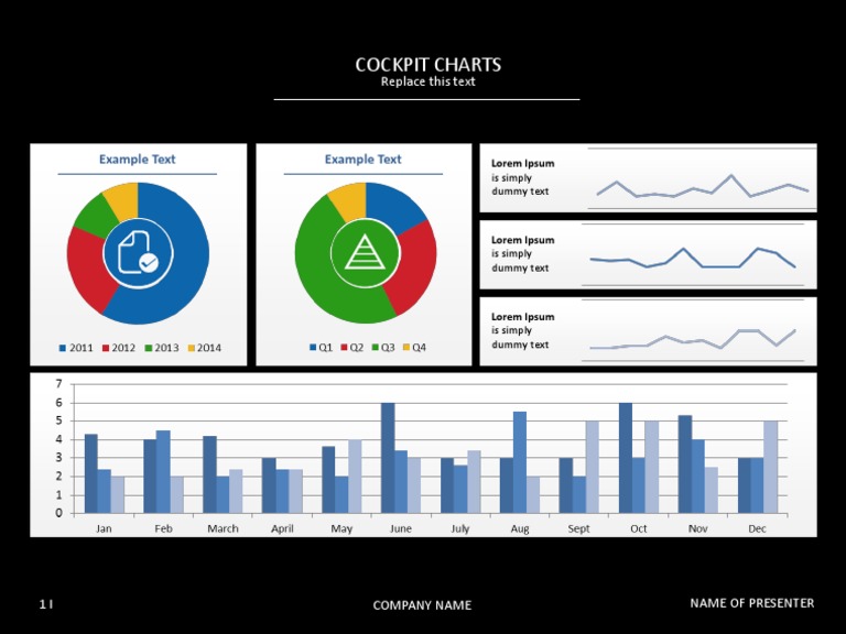 Slideshop Free Slide - Cockpit-Charts | PDF