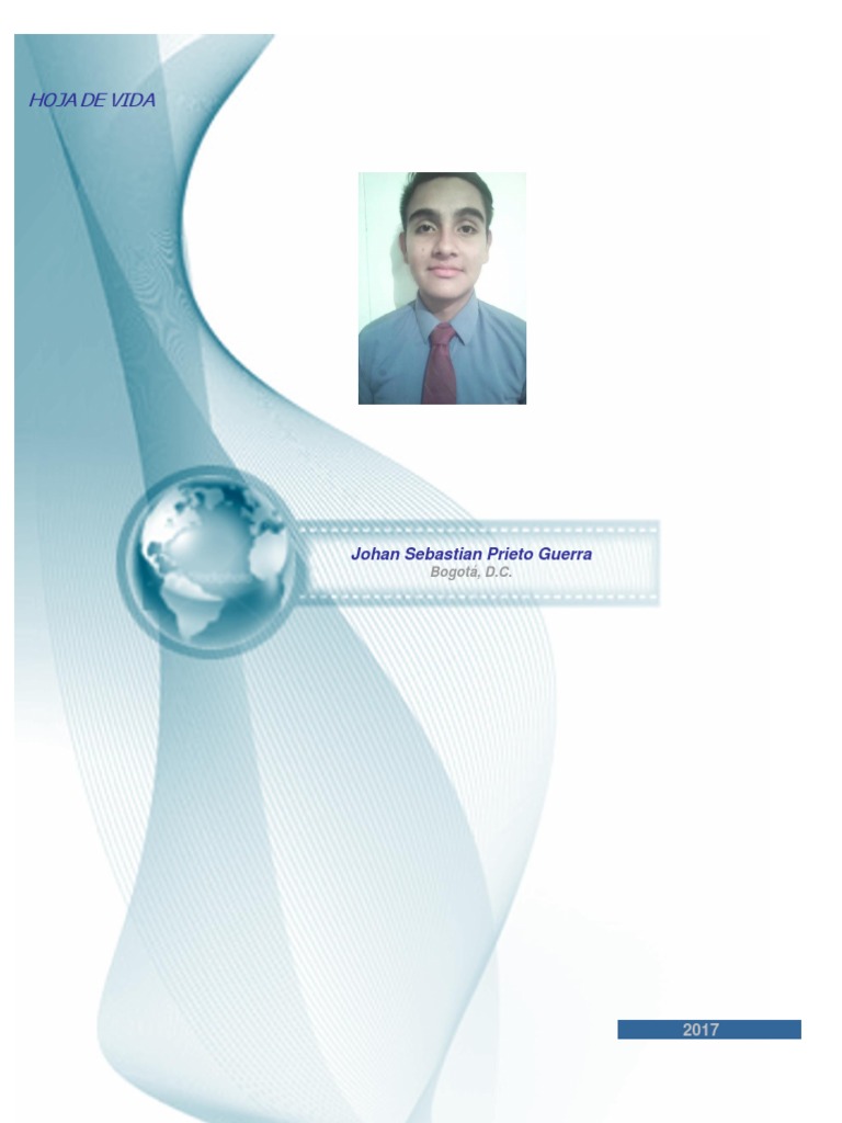 Hoja de Vida de Johan Prieto | PDF | Business | Science