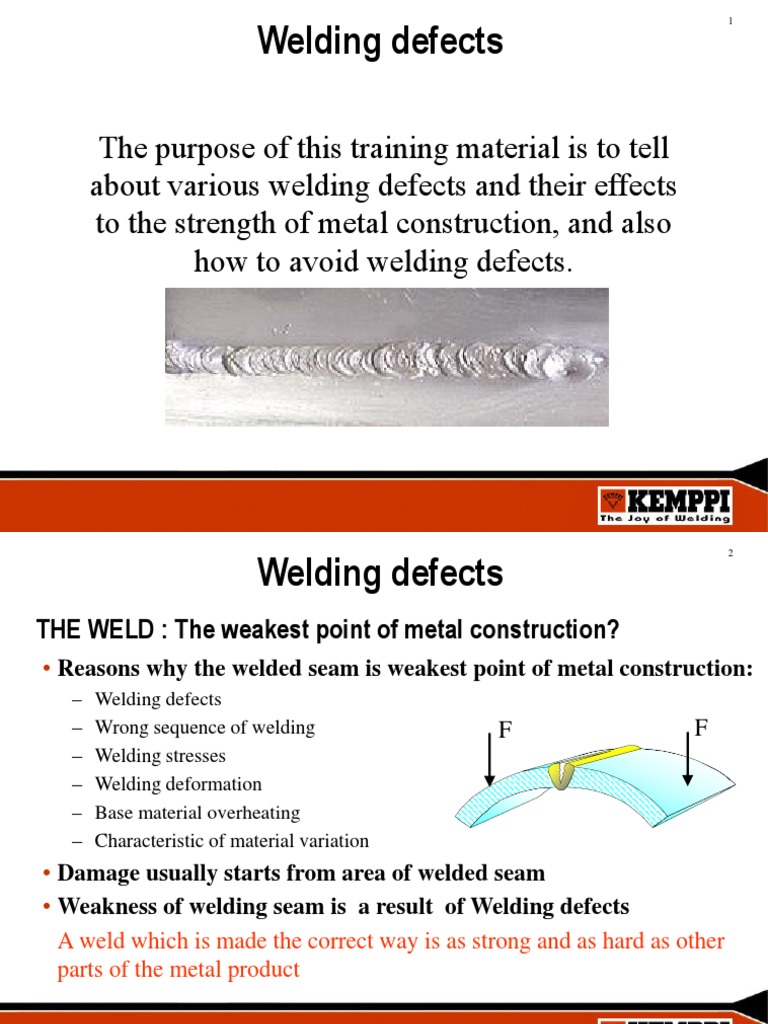 Welding Defects | PDF | Welding | Construction