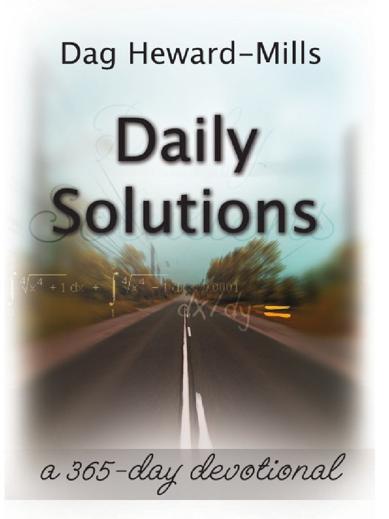 Daily Solutions Dag Heward Mills PDF | PDF | Born Again | Revelation