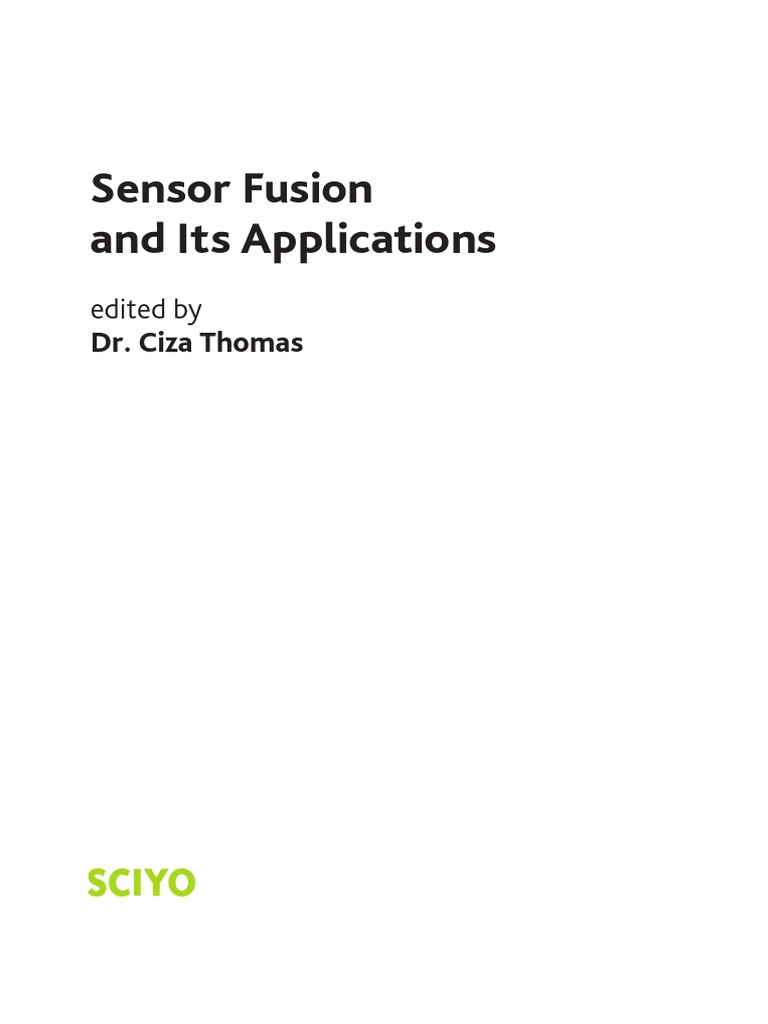 Sensor Fusion and Its Applications PDF | PDF | Errors And Residuals ...