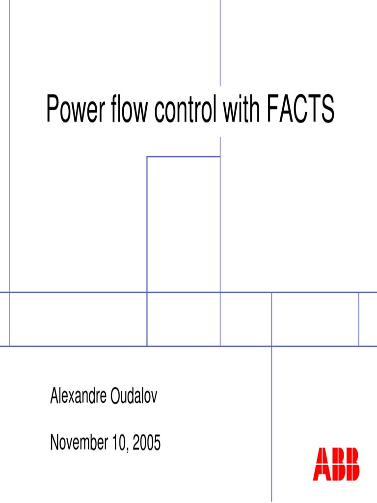 Power Flow Control With FACTS | PDF | Network Congestion | Electric ...