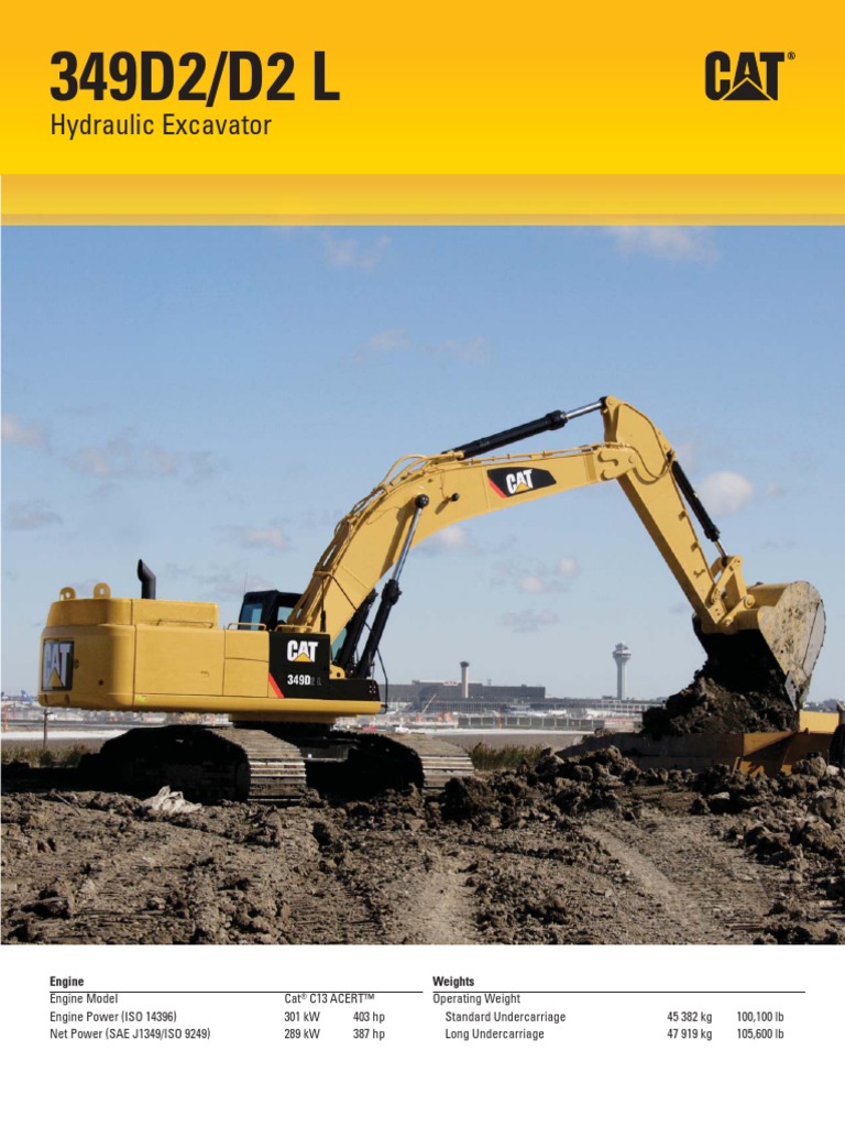 CAT 349 | Turbocharger | Engines