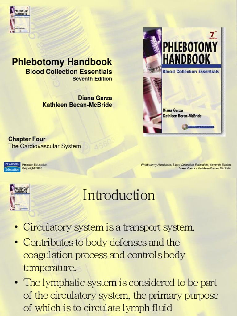 Phlebotomy Handbook: Blood Collection Essentials | PDF | Artery | Vein