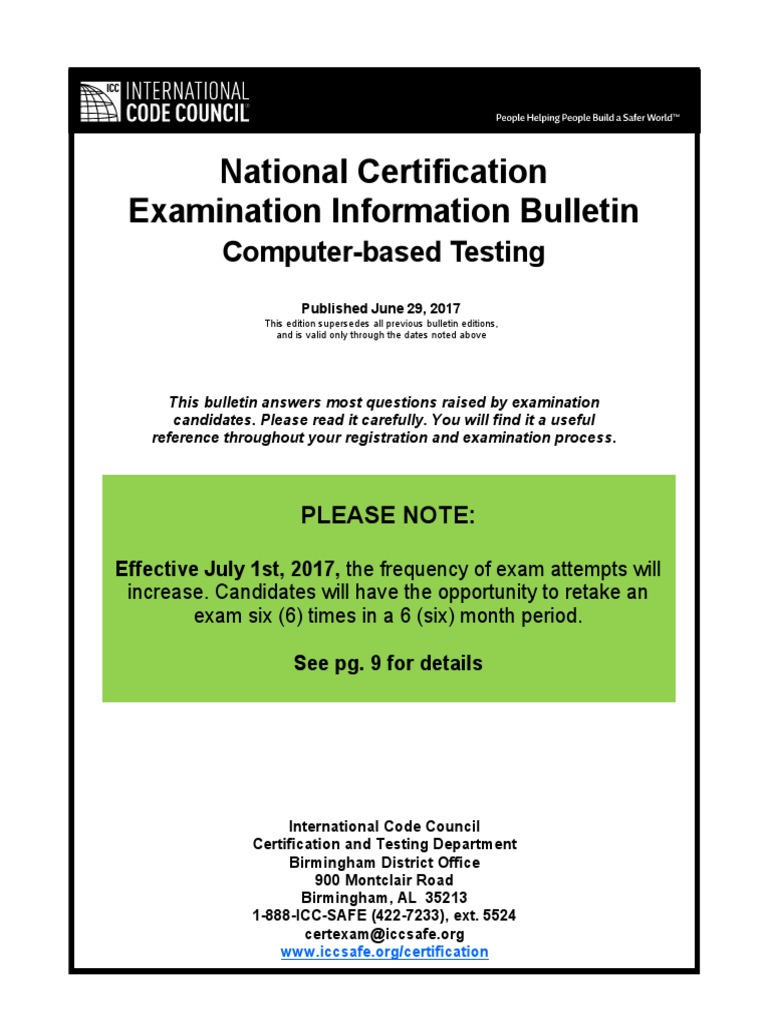 National Certification EIB-CBT | PDF | Professional Certification ...