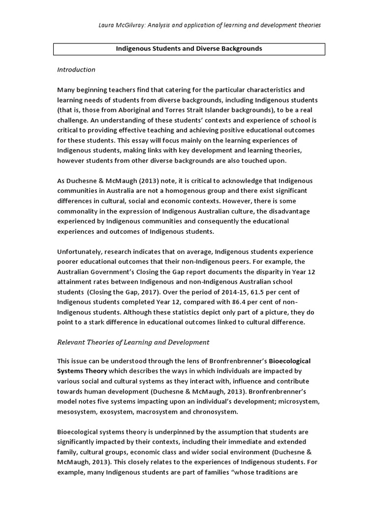 Evidence Standard 1 2 | PDF | Socioeconomic Status | Indigenous Australians