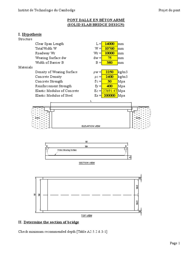 Concrete Bridge Design Guide | PDF | Strength Of Materials | Concrete