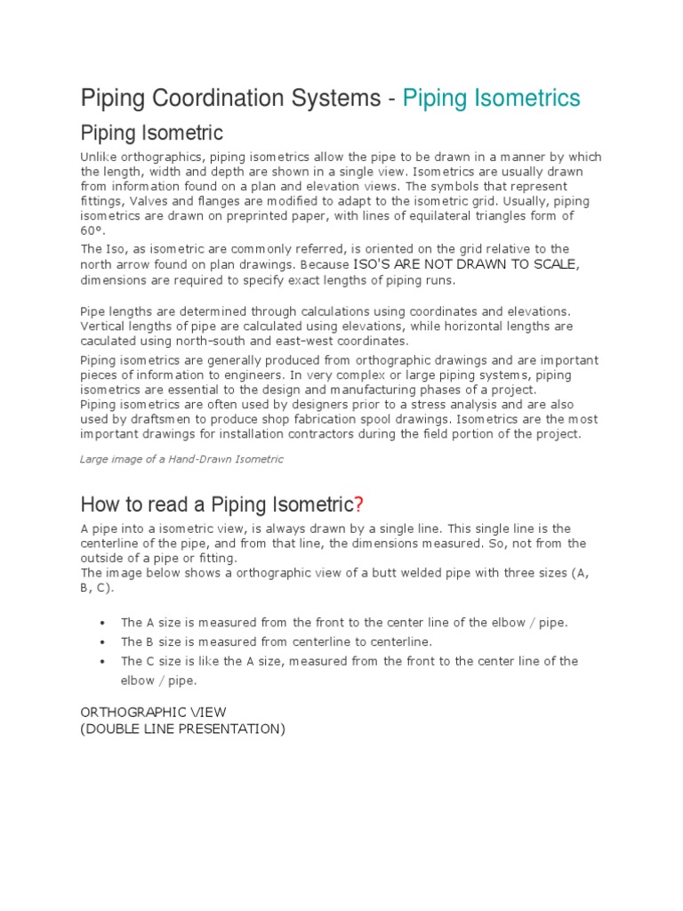 Piping Coordination Systems | PDF | Pipe (Fluid Conveyance) | Engineering